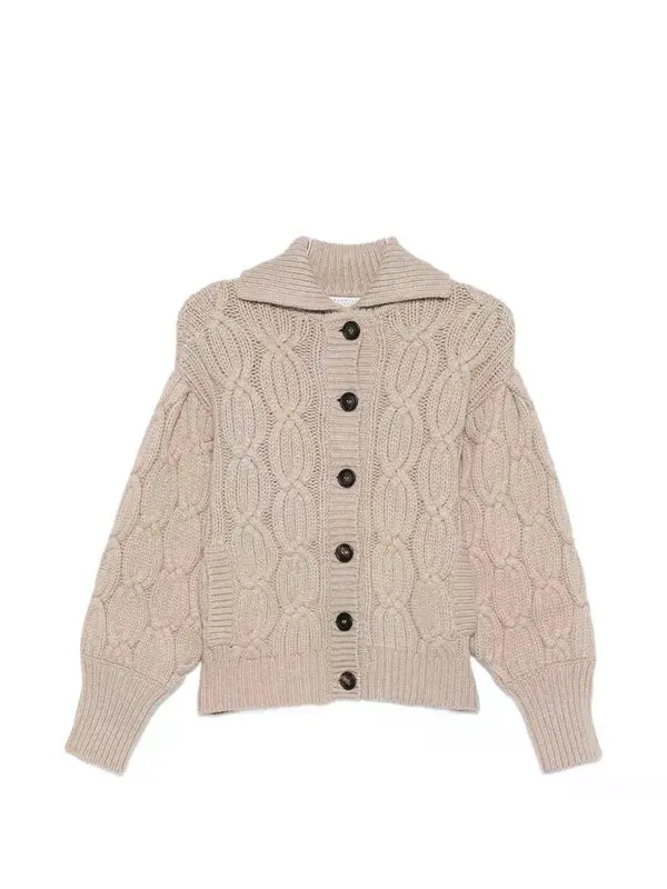 Brunello Cucinelli Cable-knit Button-up Cardigan