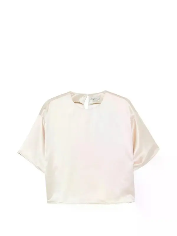 Simkhai Satin Finish Short-sleeve Top