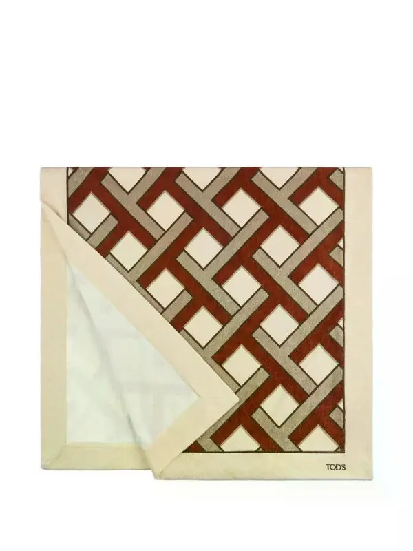 TOD'S Beach Towel In Cotton Terry