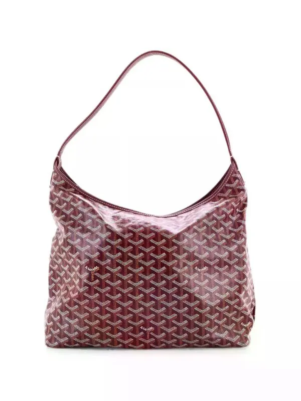 Goyard Boheme Coated Canvas Hobo Bag - Red