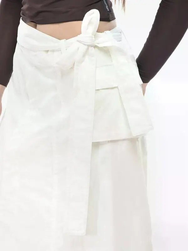 FERRAGAMO Belted Midi Skirt