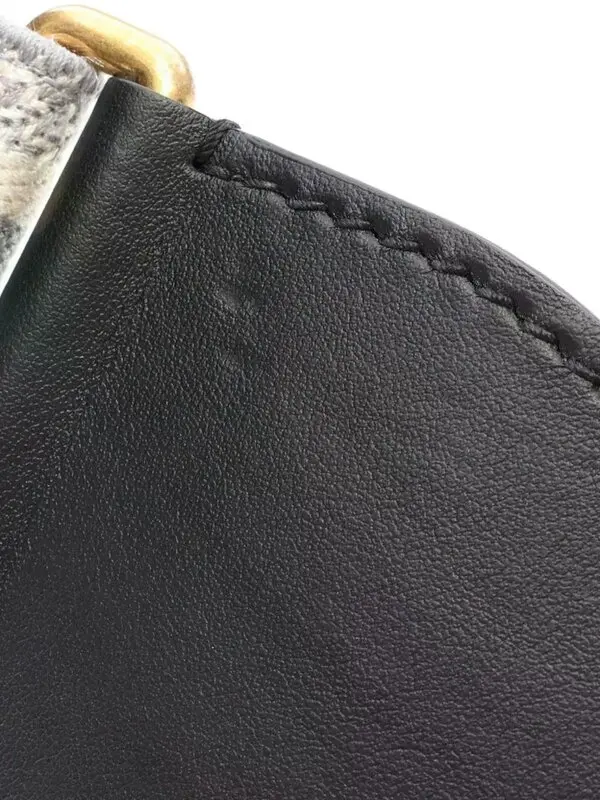 Dior Embroidered Leather Belt