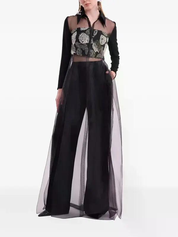 GEMY MAALOUF Wide-leg Trousers
