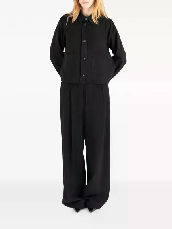 SOCIETE ANONYME Button-up Patch-pocket Jacket