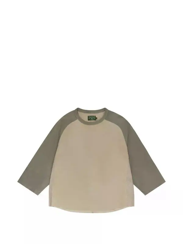 DENIM TEARS Crew-neck Panelled T-shirt