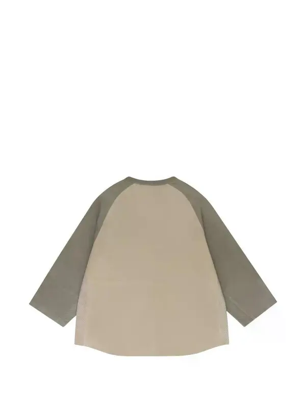 DENIM TEARS Crew-neck Panelled T-shirt