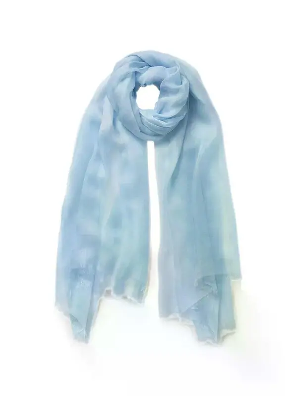 JANE CARR Cloud Frayed-edge Scarf