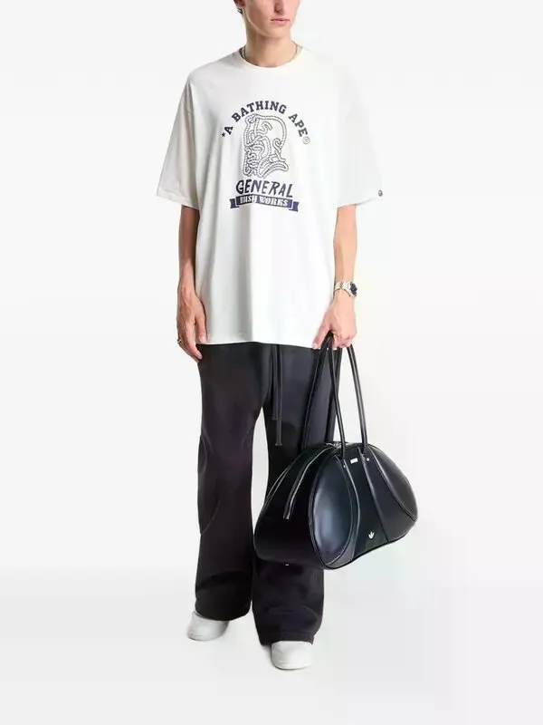 A BATHING APE Graphic Print T-shirt - Neutrals
