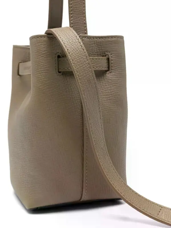 Longchamp Xs Le Smart Leather Bucket Bag