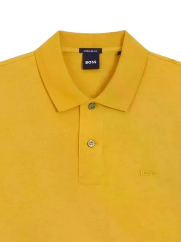 BOSS Pallas Polo Shirt In Cotton Piqué With Embroidered Logo
