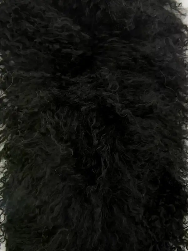 YVES SALOMON Long-haired Lamb Scarf