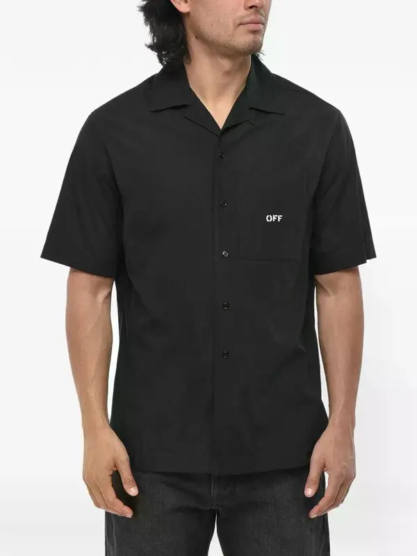 Off-White Brick Arrow Bowling Shirt