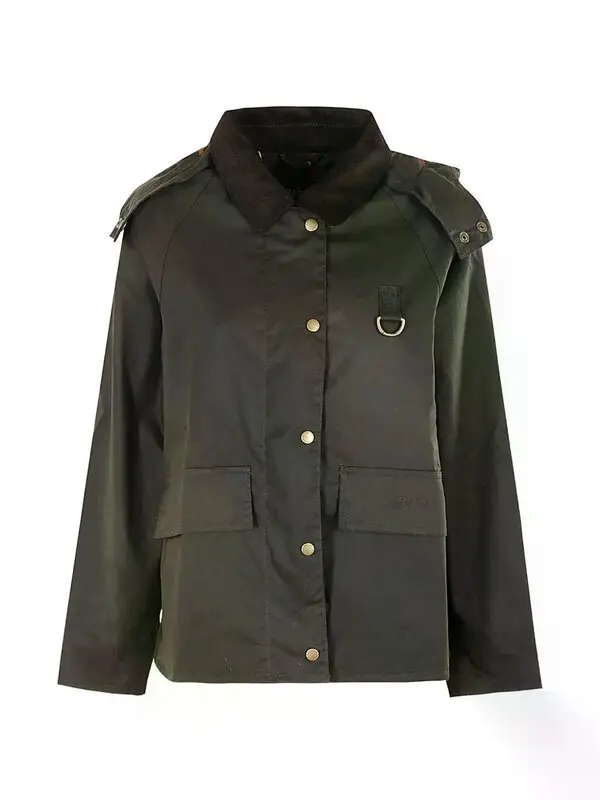 Barbour Corduroy-collar Hooded Jacket