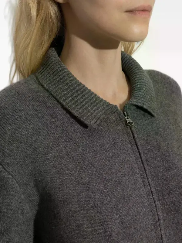 LISA YANG Aleya Zip-up Cashmere Cardigan