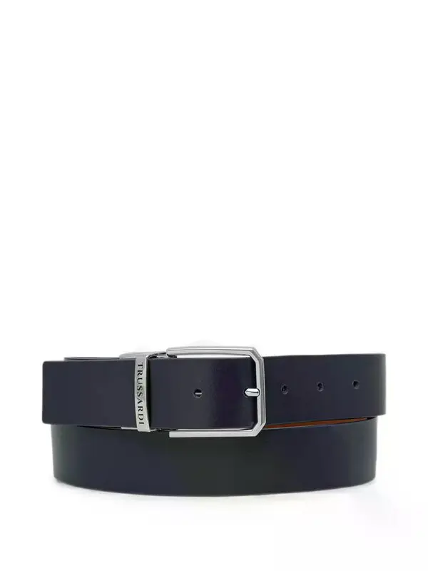 TRUSSARDI Reversible Logo-engraved Belt