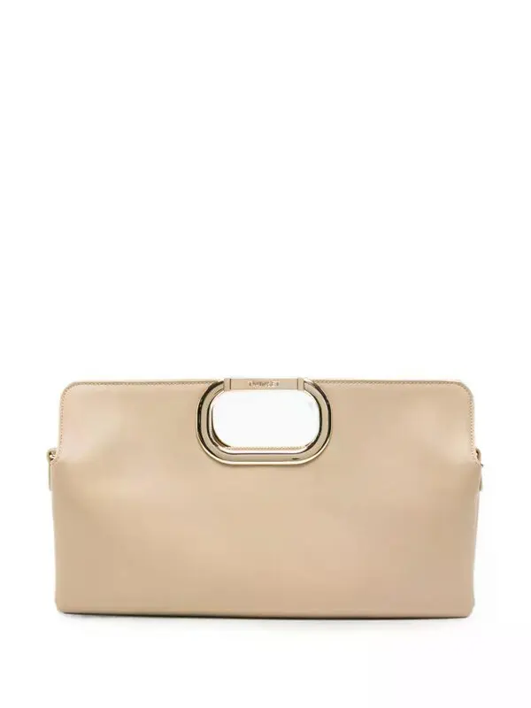 TWINSET Cut-out Handle Tote Bag - Neutrals