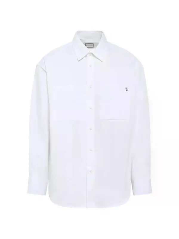 WOOYOUNGMI Patch-pocket Long-sleeve Shirt