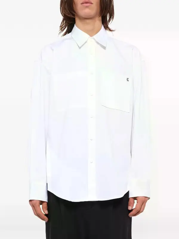 WOOYOUNGMI Patch-pocket Long-sleeve Shirt