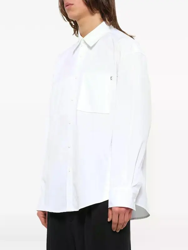 WOOYOUNGMI Patch-pocket Long-sleeve Shirt