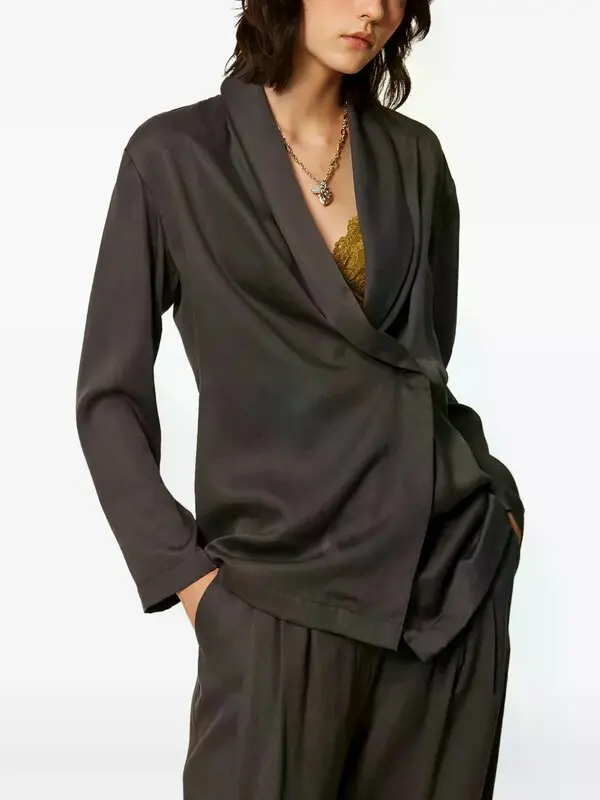 TWINSET Satin Blazer