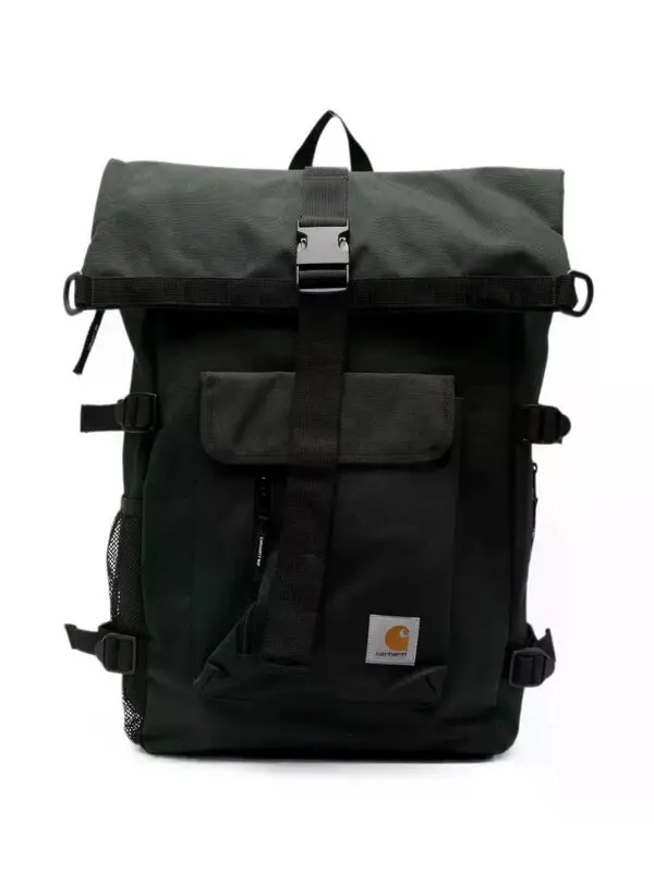 Carhartt Work In Progress Roll-top Backpack With Buckle Fastening