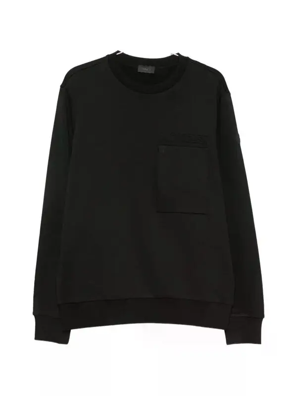 Moncler Logo-patch Crew Neck Sweatshirt