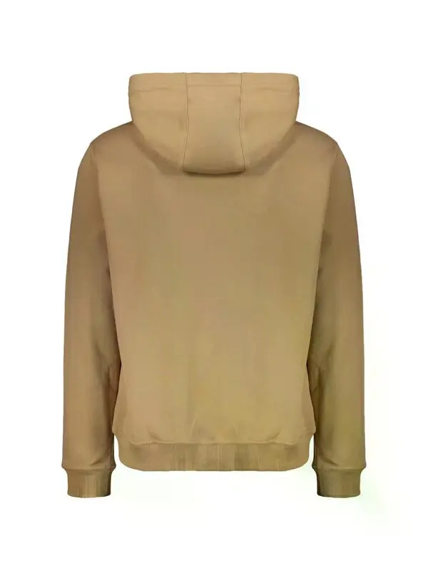 Burberry Logo-embroidered Pouch-pocket Hoodie