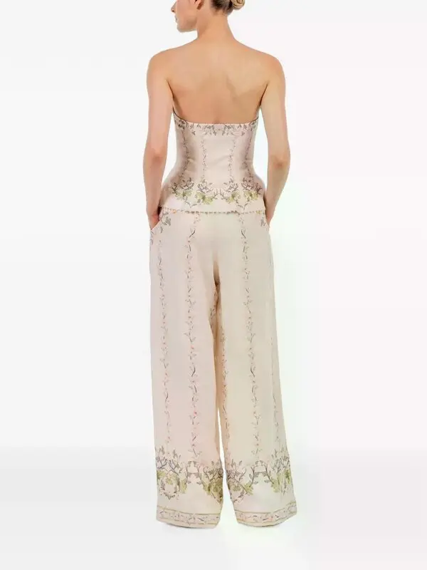 Agua Bendita Abelia Anhelo Strapless Blouse