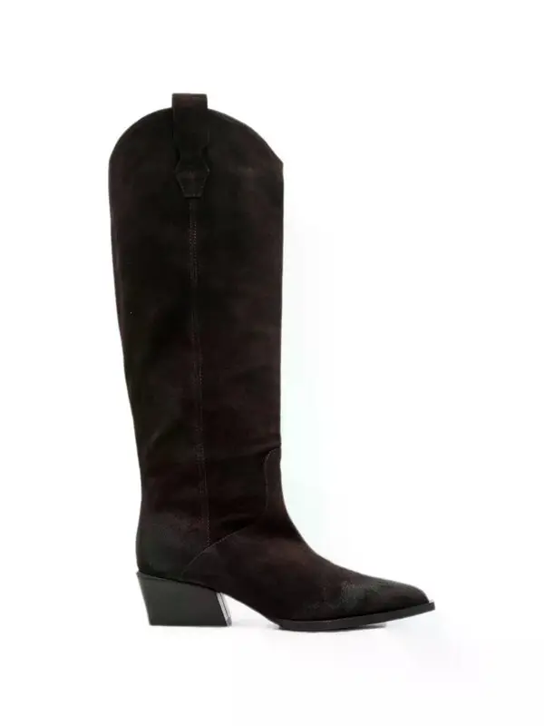 POEVE Pointed-toe Pull-on Boots