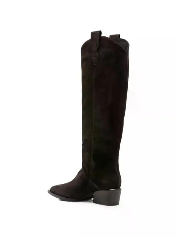 POEVE Pointed-toe Pull-on Boots