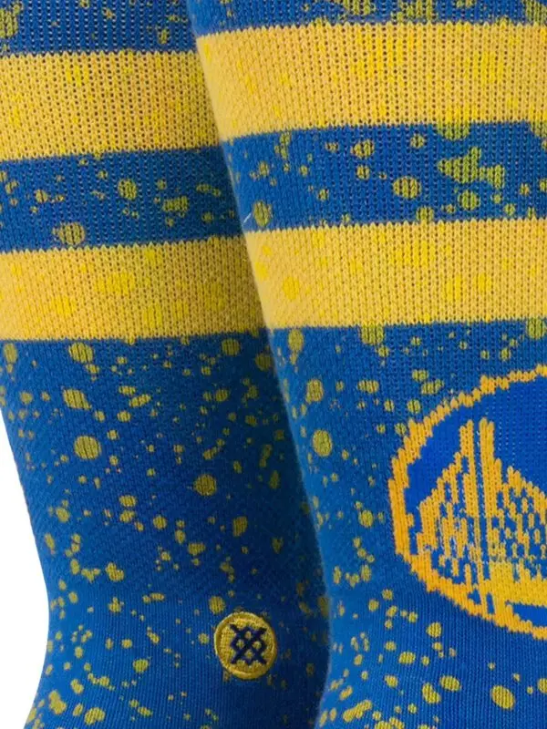 Stance Nba Golden State Warriors Overspray Socks
