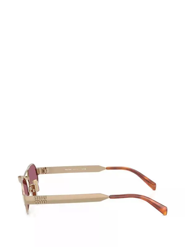 Miu Miu Rectangle-frame Sunglasses