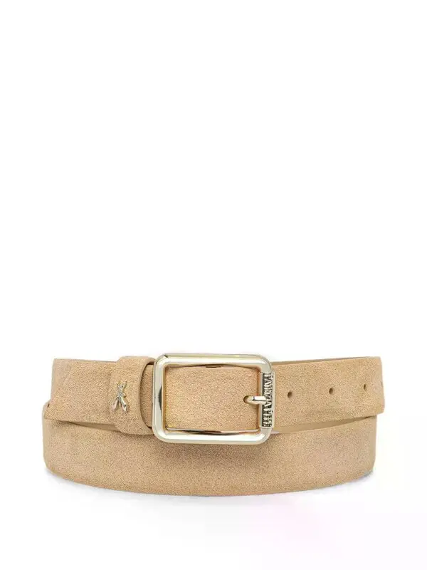 Patrizia Pepe Square Buckle Belt - Neutrals