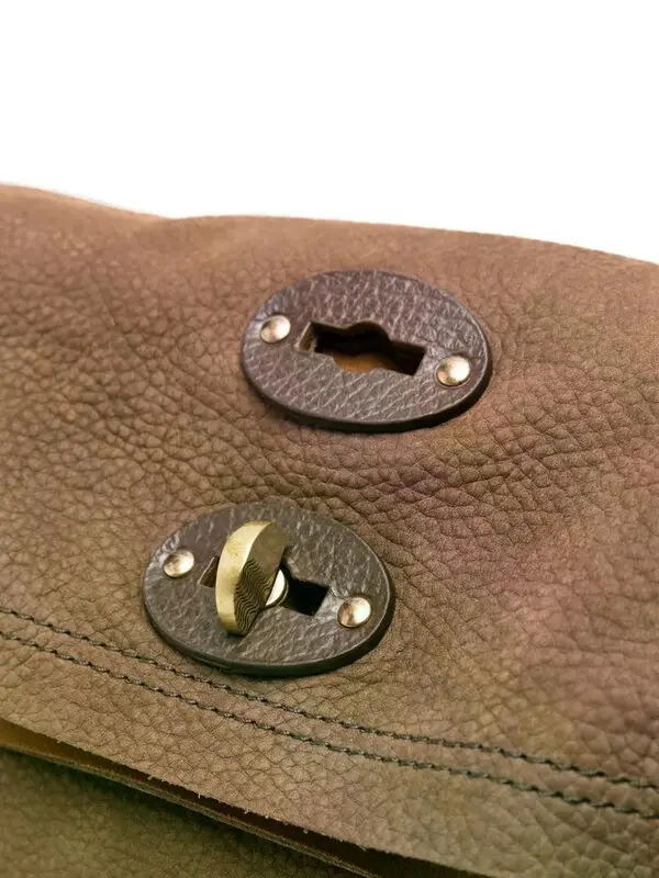 ZANELLATO Medium A'spasso Shoulder Bag With Stud Embellishments