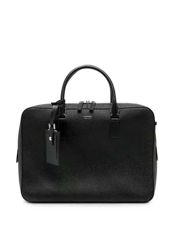 TOM FORD Elliot Grained Leather Briefcase