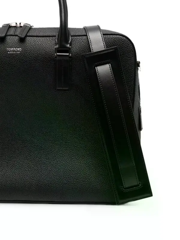 TOM FORD Elliot Grained Leather Briefcase