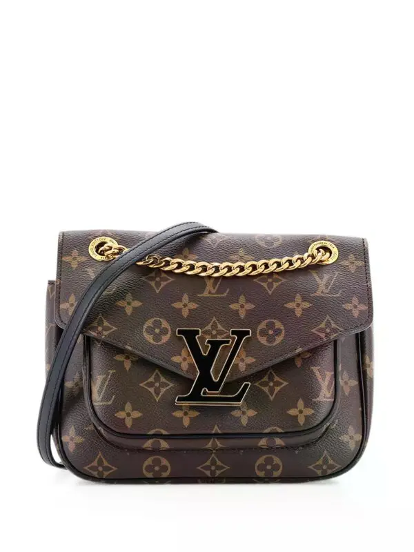 LOUIS VUITTON Passy Handbag Monogram Canvas Crossbody Bag