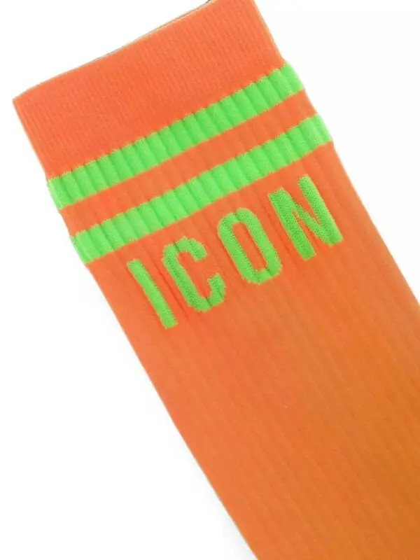 Dsquared2 Icon Ribbed Socks