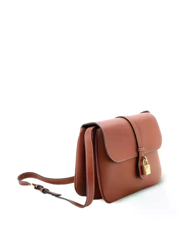 Celine Tabou Bag Smooth Calfskin Medium Crossbody Bag - Brown