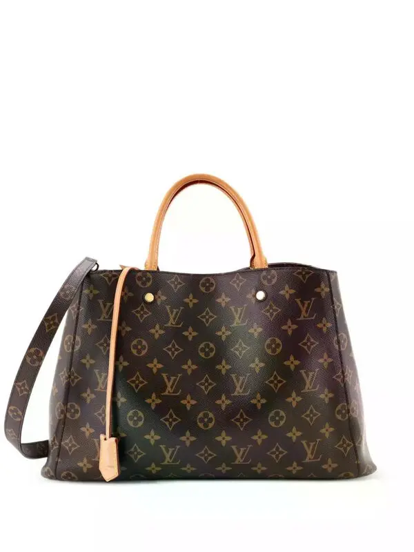 LOUIS VUITTON Montaigne Monogram Canvas Gm Tote Bag