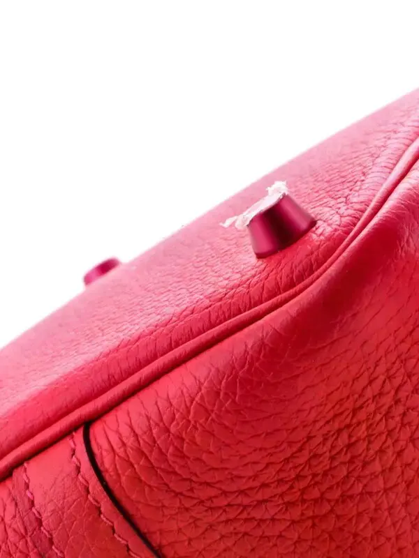 Hermès Monochrome Picotin Lock Bag Clemence Pm Bucket Bag - Pink