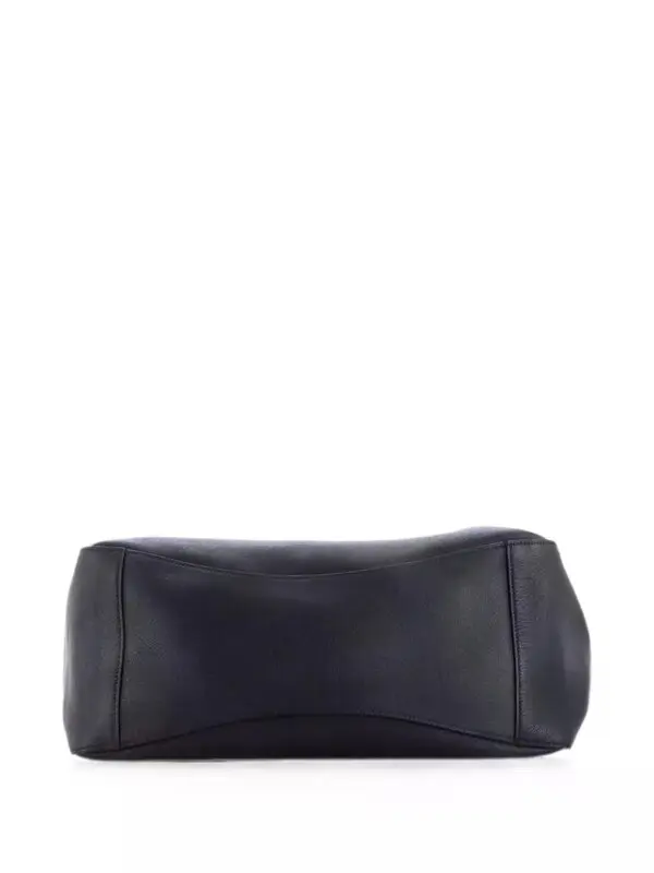 Prada Open Soft Grain Leather Large Tote Bag