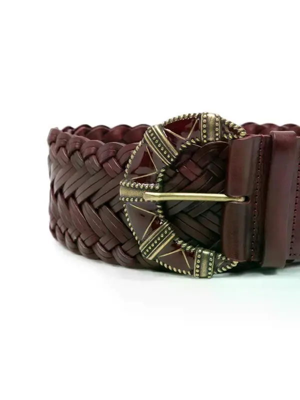 Ba&sh Braided Buckle Belt