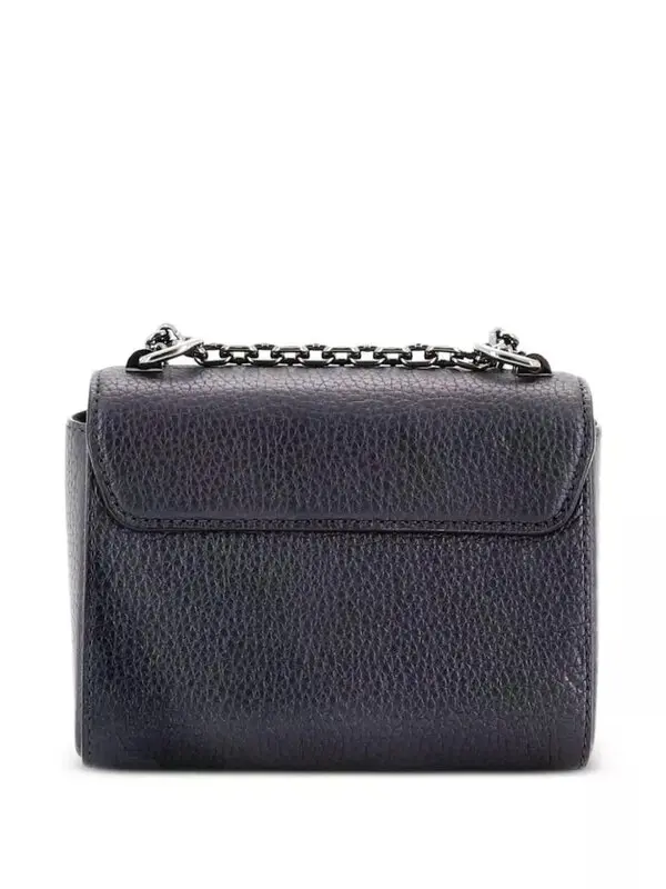 LOUIS VUITTON Twist Handbag Taurillon Leather Mini Crossbody Bag - Blue