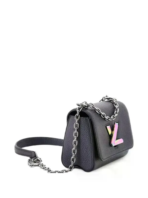 LOUIS VUITTON Twist Handbag Taurillon Leather Mini Crossbody Bag