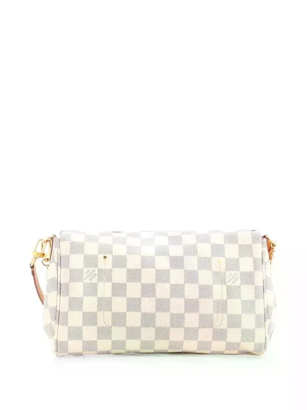 LOUIS VUITTON Damier Mm Crossbody Bag - White