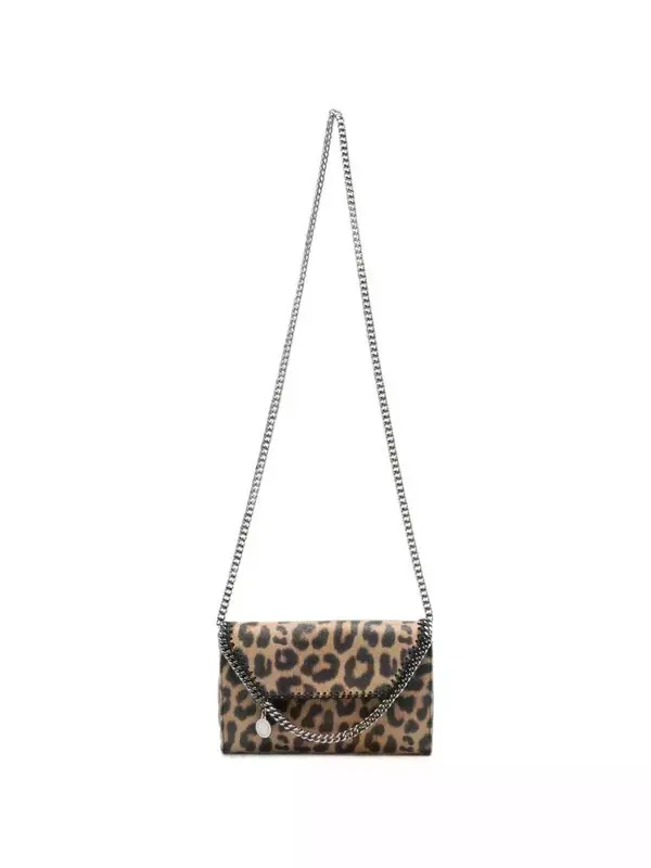 Stella McCartney Falabella Leopard-print Shoulder Bag - Neutrals