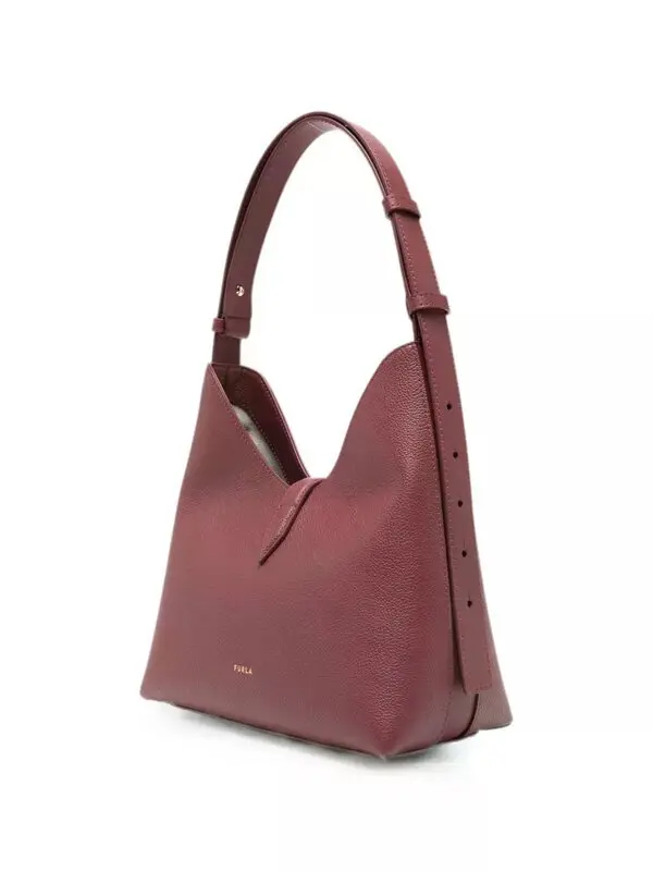 Furla Grained-leather Turn-lock Tote Bag