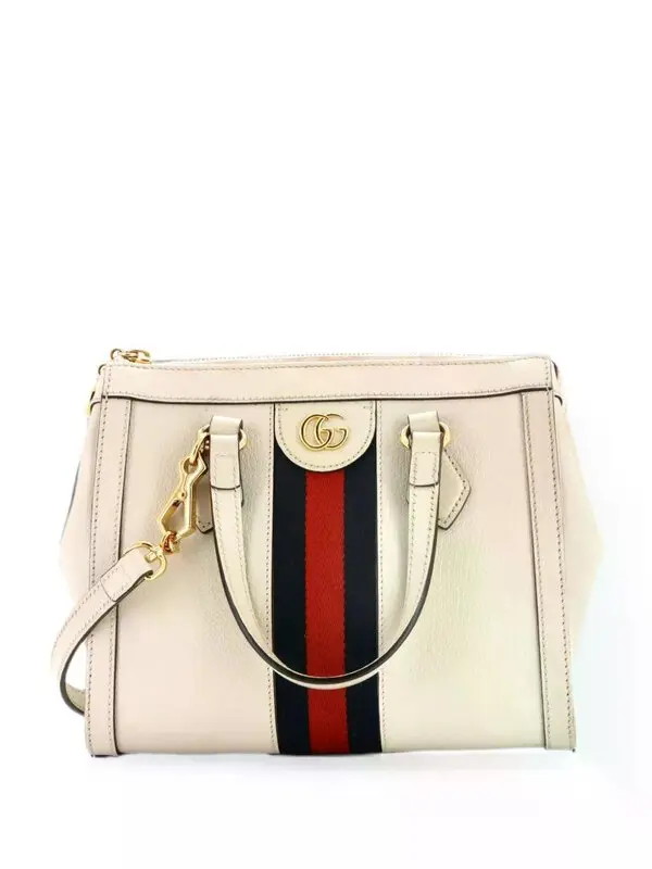 Gucci Ophidia Top Handle Tote Leather Small Satchel