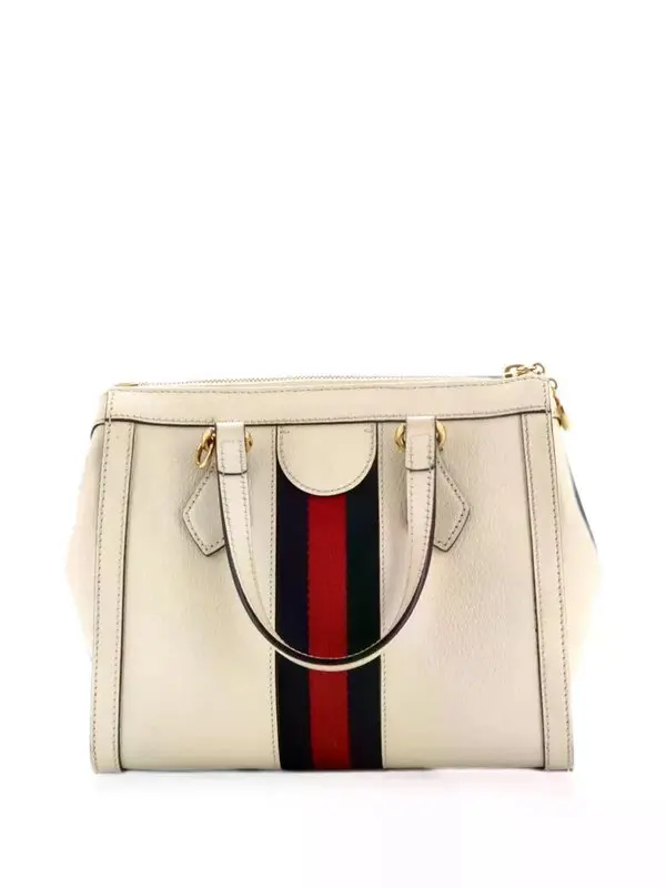 Gucci Ophidia Top Handle Tote Leather Small Satchel